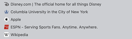Favicons | Visual Identity